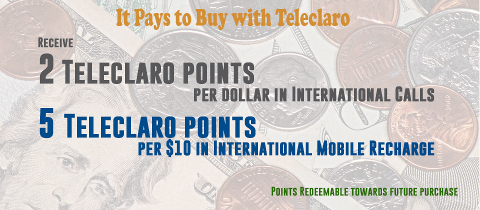 Teleclaro - International Long Distance Calls & Mobile Recharge